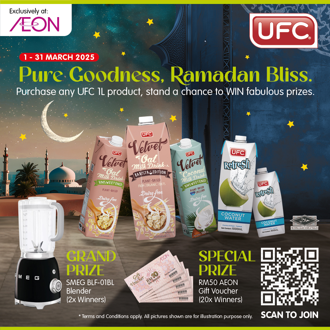 Aeon x UFC Pure Goodness, Ramadan Bliss (01/3/2025- 31/03/2025) – Ace ...